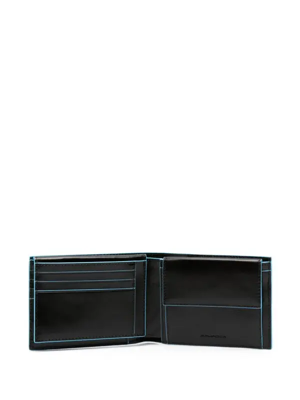PIQUADRO Leather Wallet - Black