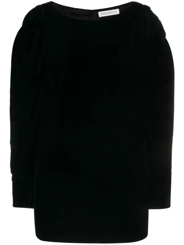 Nina Ricci Velvet Mini Dress