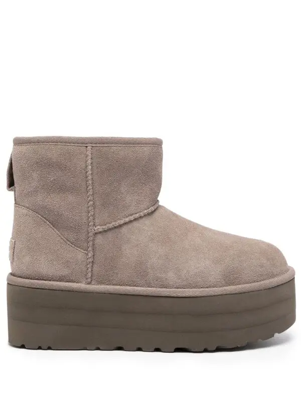 UGG Classic Ultra Mini 50mm Suede Platform Boots