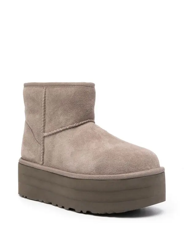 UGG Classic Ultra Mini 50mm Suede Platform Boots