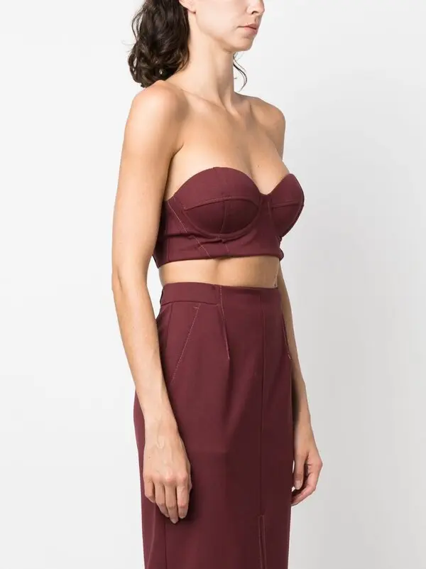 Patrizia Pepe Strapless Top