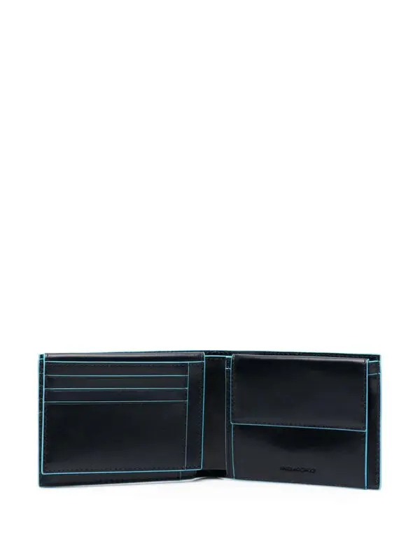 PIQUADRO B2 Revamp Bi-fold Wallet - Blue