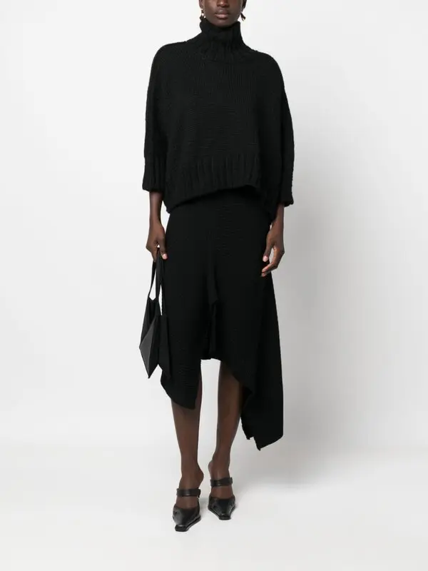 Yohji Yamamoto Roll-neck Wool Jumper
