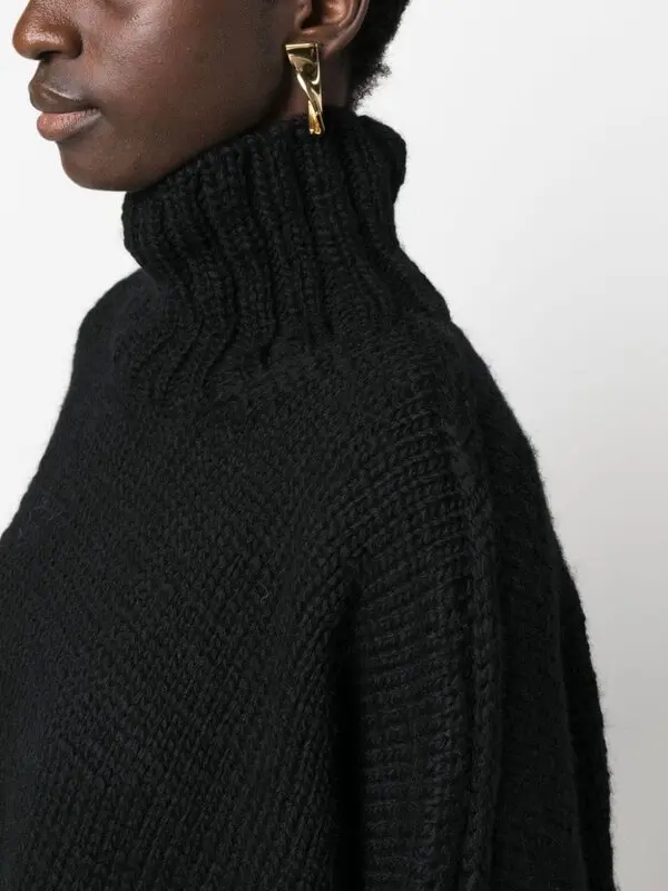 Yohji Yamamoto Roll-neck Wool Jumper