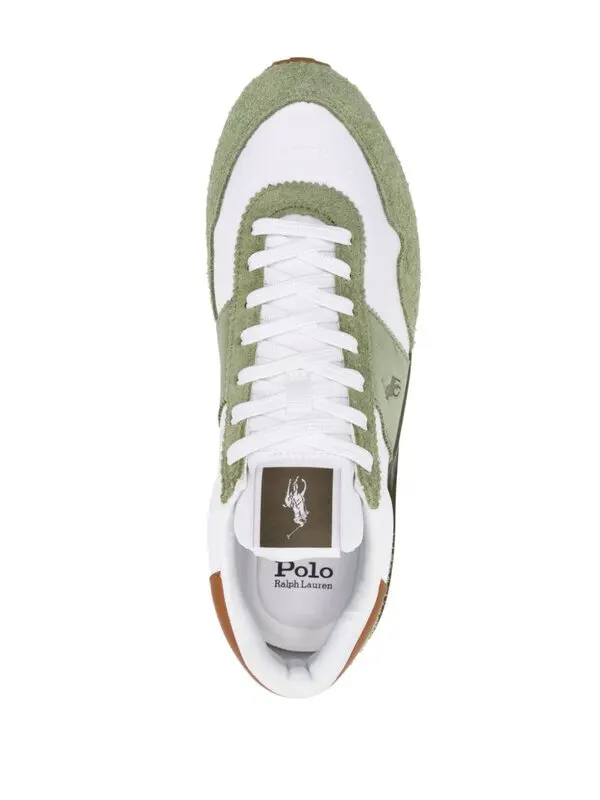 Polo Ralph Lauren Train 89 Suede-panelled Sneakers