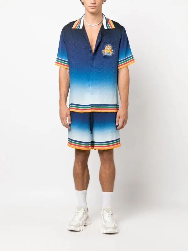 Casablanca Studio De Musique Silk Shorts