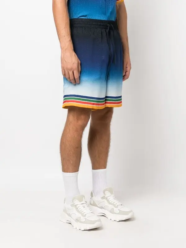 Casablanca Studio De Musique Silk Shorts
