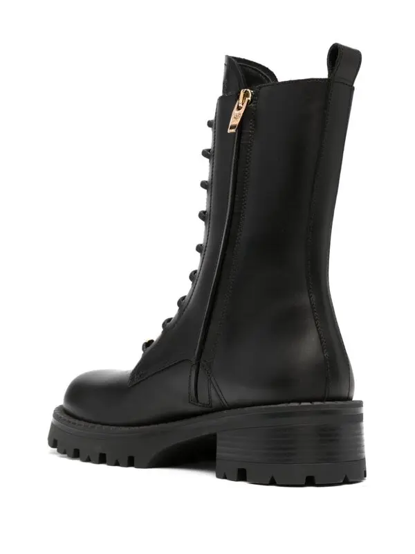 Versace Alia Lace-up Boots