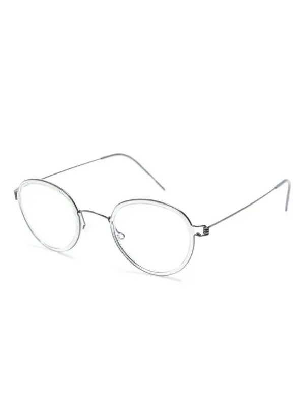 LINDBERG Round-frame Eyeglasses