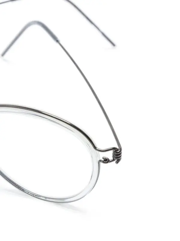 LINDBERG Round-frame Eyeglasses