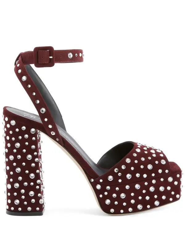 GIUSEPPE ZANOTTI 120mm Betty Sparkle Sandals