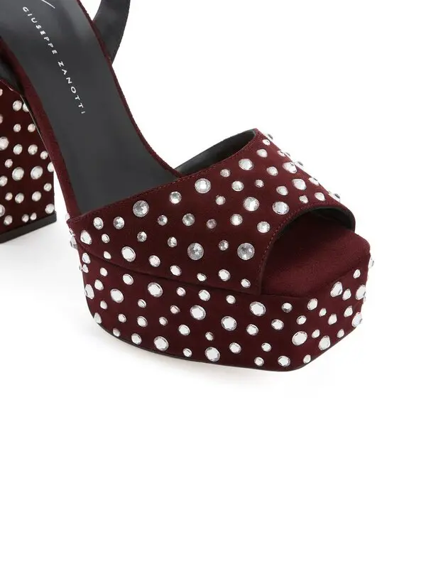 GIUSEPPE ZANOTTI 120mm Betty Sparkle Sandals