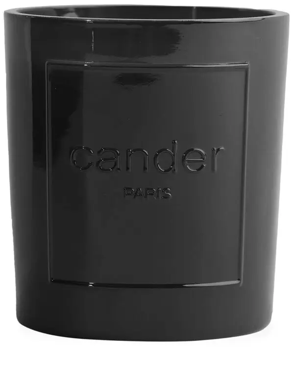 CANDER Scent 01 Logo-embossed Candle - Black