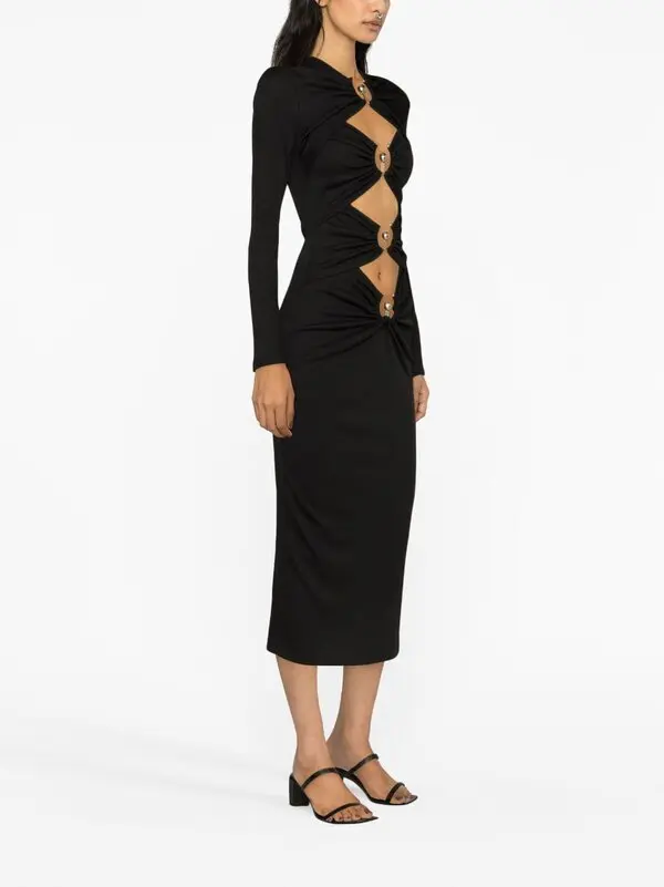 Christopher Esber Orbit Cut-out Midi Dress