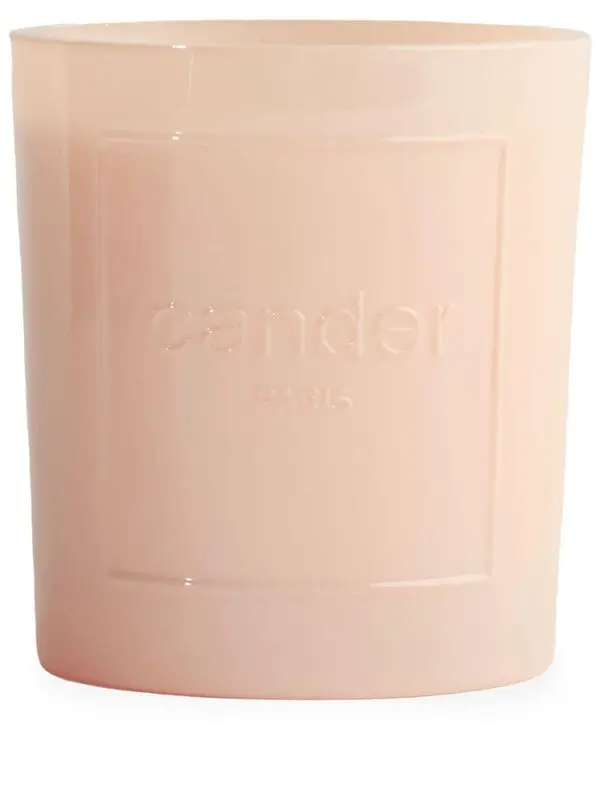 CANDER Rose Logo-embossed Candle - Pink