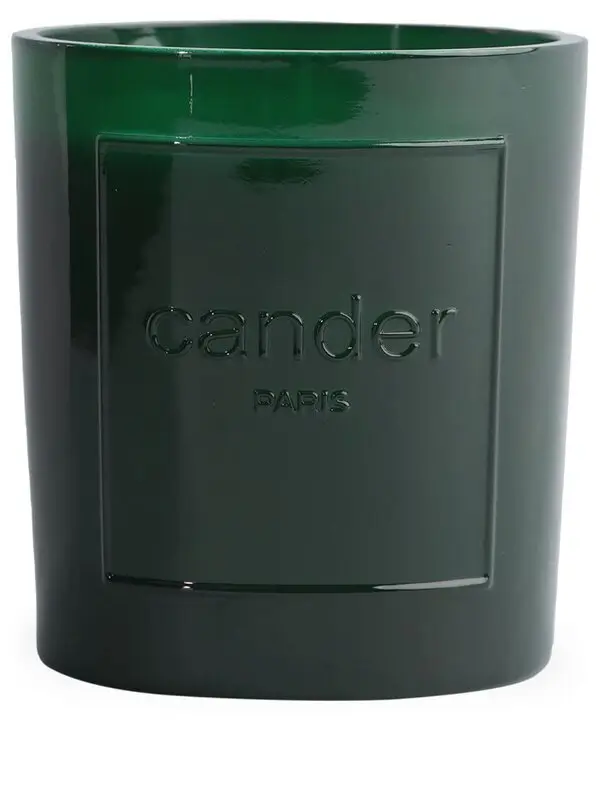 CANDER Rue Vertbois Logo-embossed Candle - Green