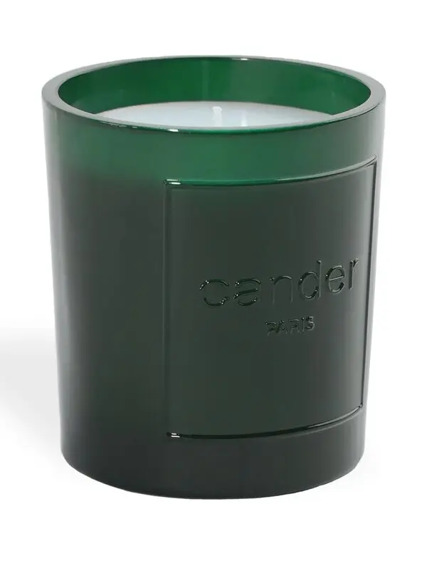 CANDER Rue Vertbois Logo-embossed Candle - Green