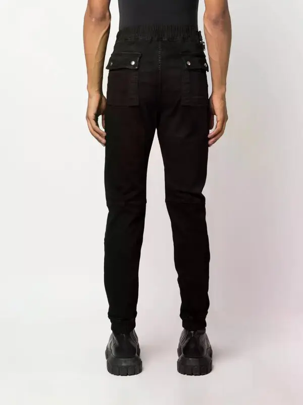Rick Owens Aircut Decorative-zip Skinny Joggers