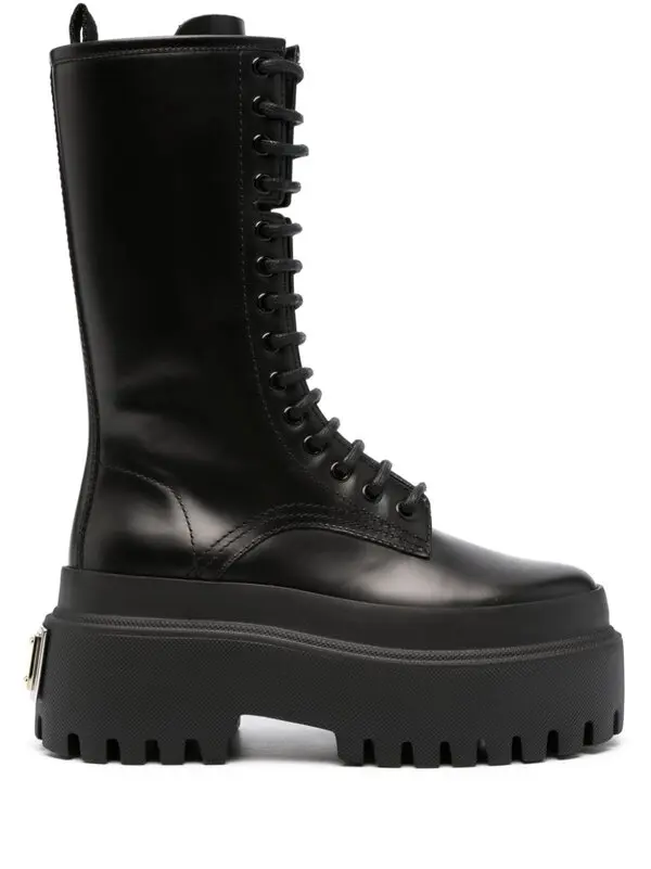 Dolce & Gabbana Platform Combat Boots