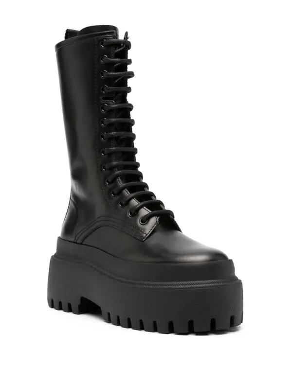 Dolce & Gabbana Platform Combat Boots