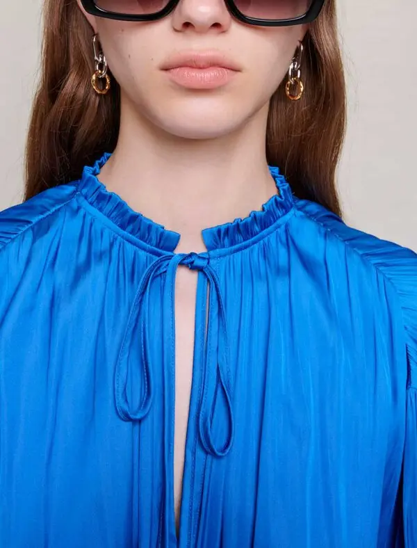 Maje Smocked Dress