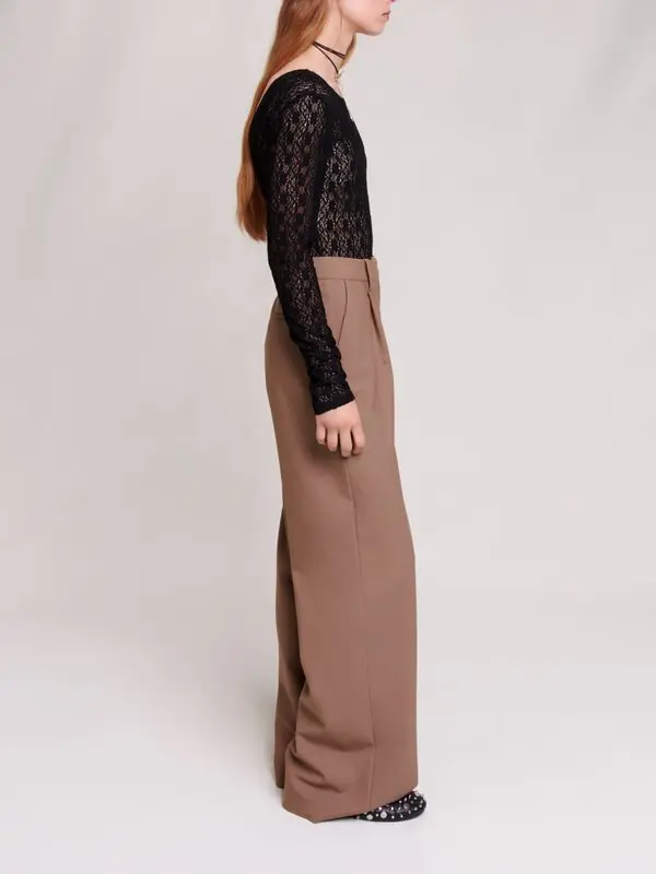 Maje Lace Bodysuit