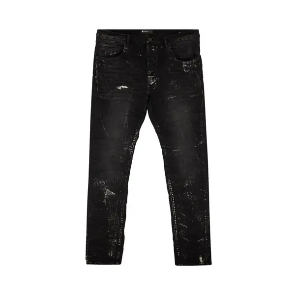 PURPLE BRAND Metallic Jeans - Silver
