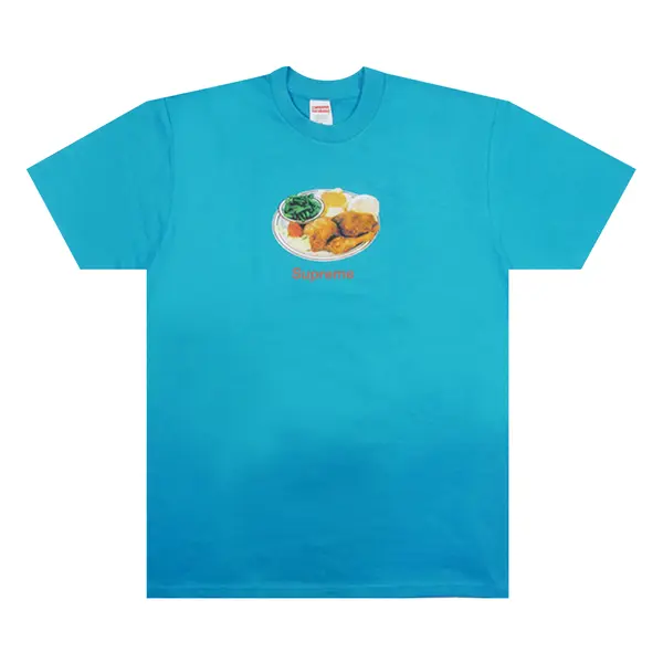 Supreme Chicken Dinner Tee 'cyan - Blue