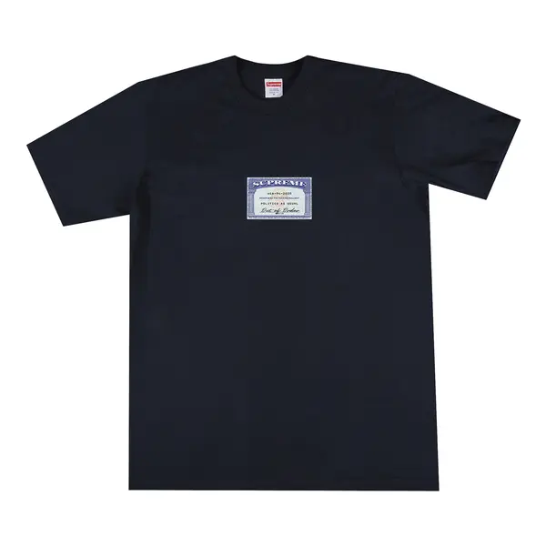 Supreme Social Tee 'navy - Blue