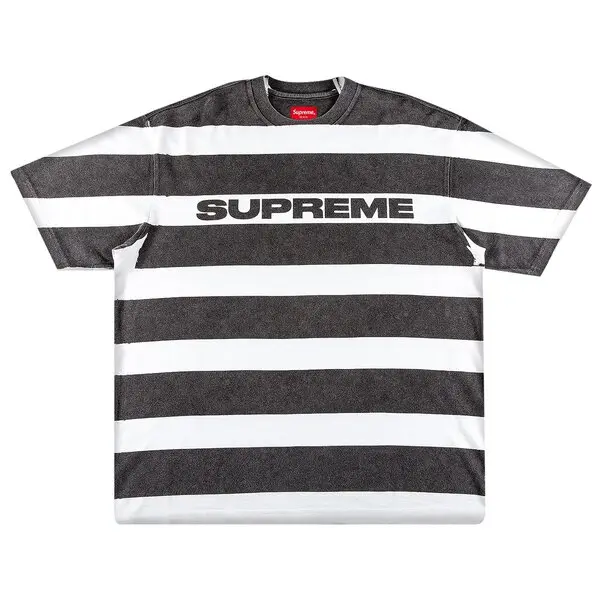 Supreme Printed Stripe Short-sleeve Top