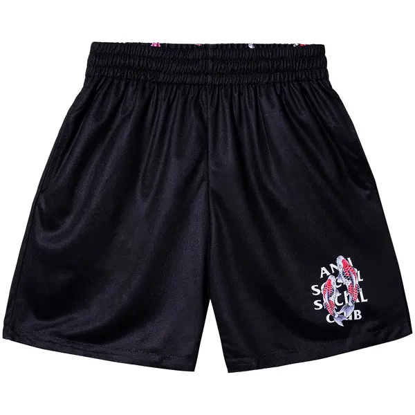 ANTI SOCIAL SOCIAL CLUB Koi Garden Shorts - Black