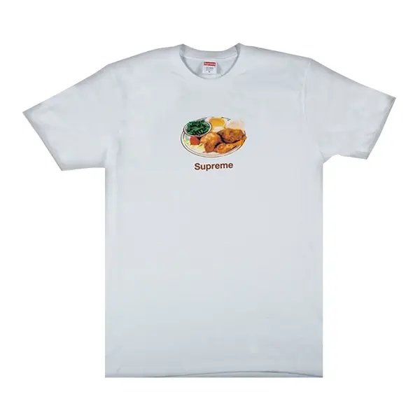 Supreme Chicken Dinner Tee - White