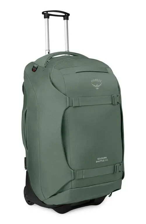 OSPREY Sojourn 30-inch Shuttle Wheeled Duffle Bag - Koseret Green