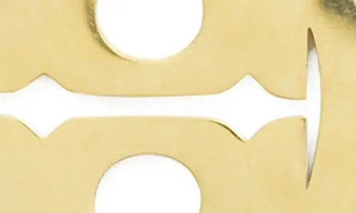 Tory Burch Logo Hoop Earrings