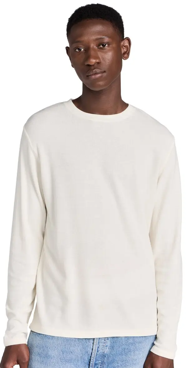 Nn07 Clive Waffle Knit Tee