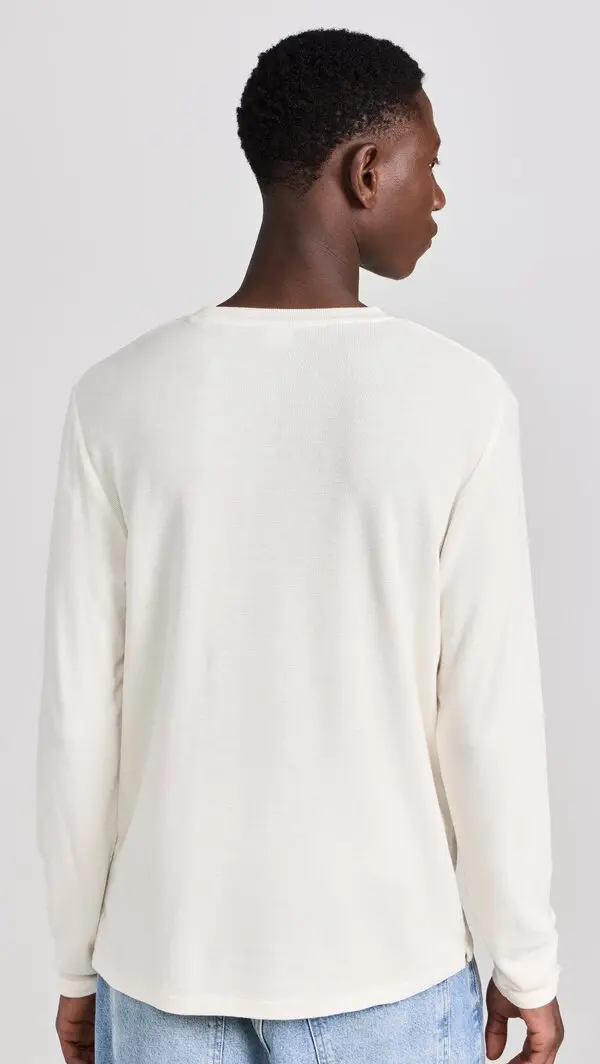 Nn07 Clive Waffle Knit Tee
