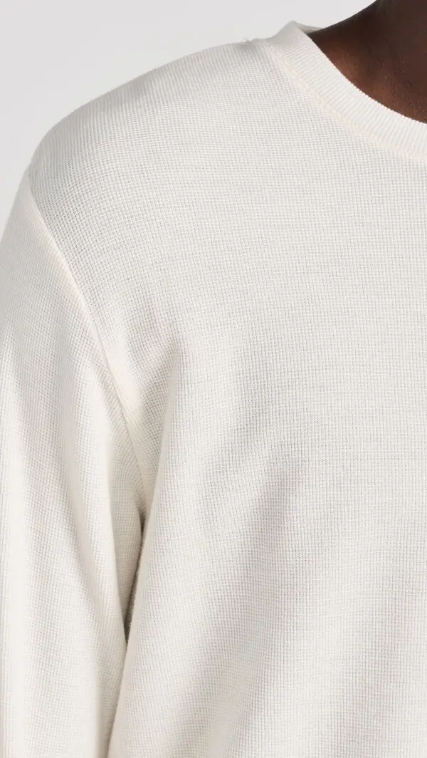 Nn07 Clive Waffle Knit Tee