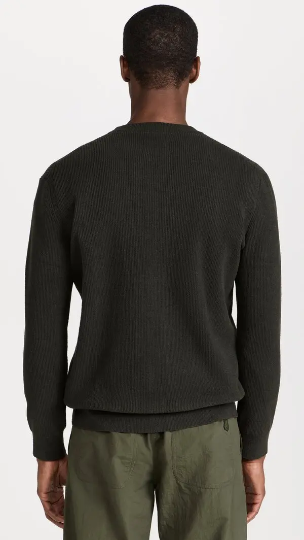 Nn07 Danny Lightweight Sweater - Dark Army
