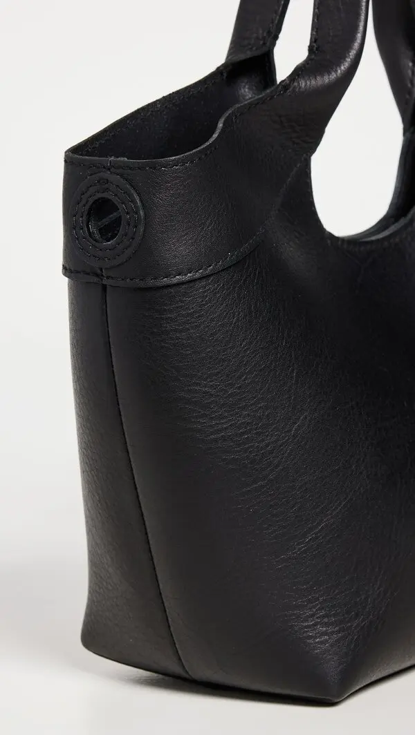 Madewell The Mini Sydney Cutout Tote In Leather