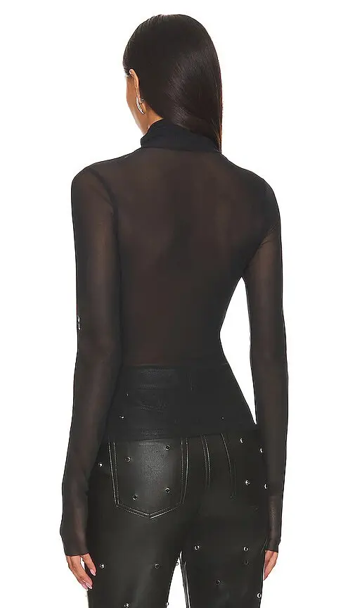 AFRM Zadie Turtleneck Top - Noir