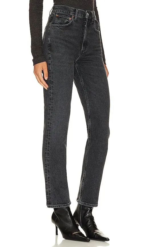 AGOLDE High Rise Stovepipe Jeans