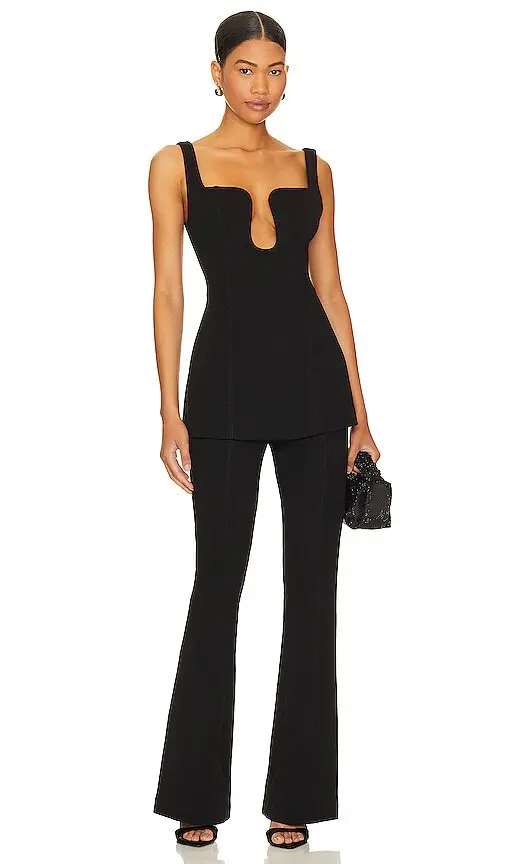 Misha Collection Belva Jumpsuit - Black