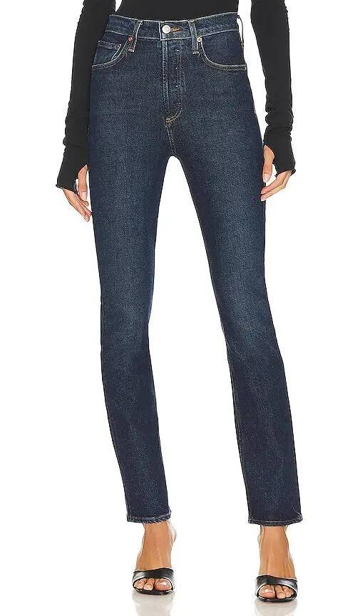 AGOLDE Freya Ultra High Rise Slim Jeans - Divided