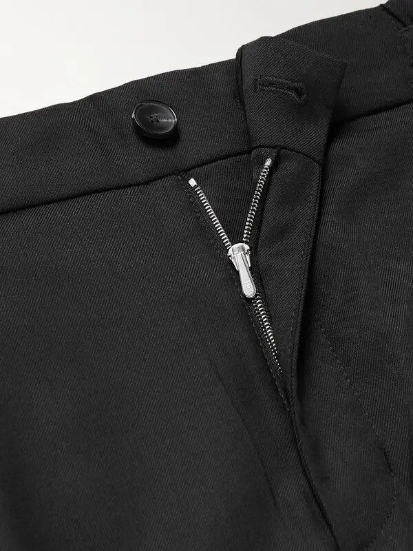 Mr P. Tapered Twill Trousers