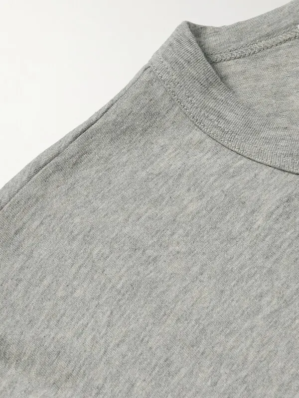 JAMES PERSE Combed Cotton-jersey T-shirt - Gray