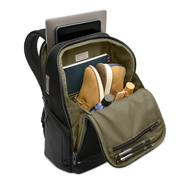 Briggs & Riley Hta Medium Widemouth Backpack - Black