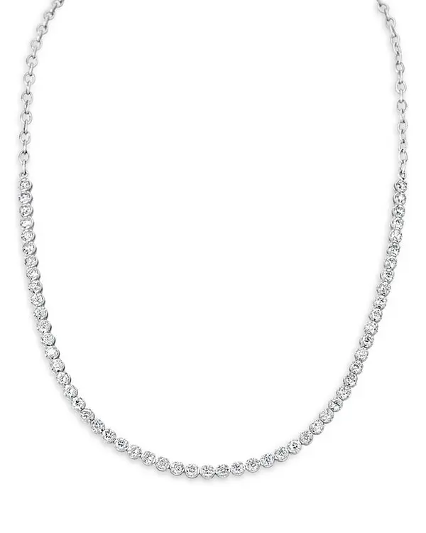 Meira T 14k Gold Diamond Choker Necklace - White