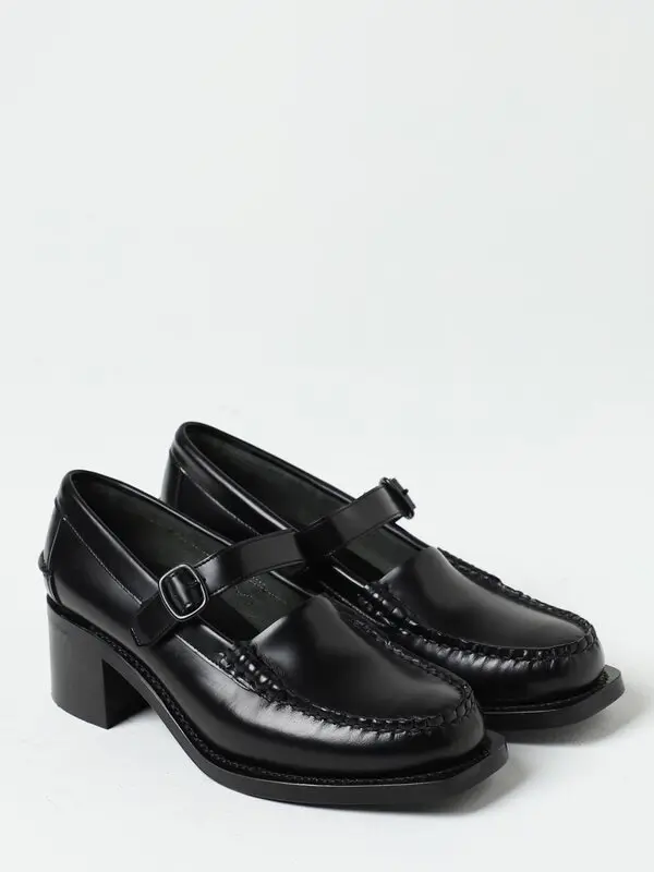 Hereu High Heel Mary Jane Shoes - Black