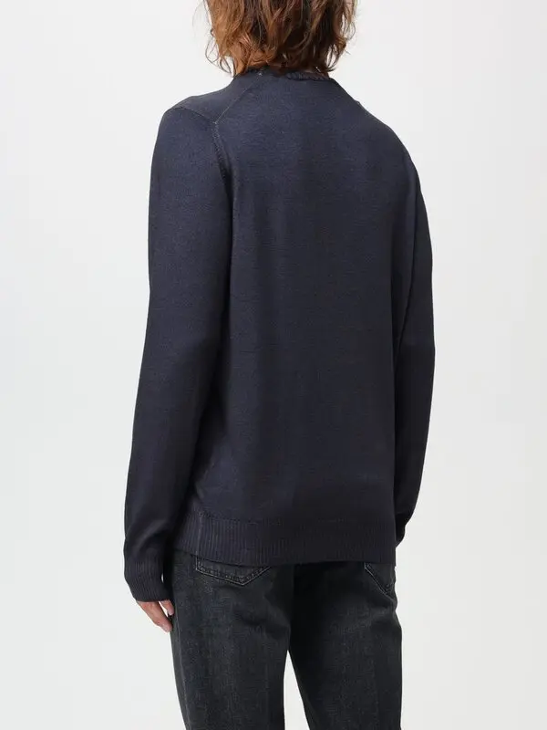 FAY Crew Neck Sweater - Black