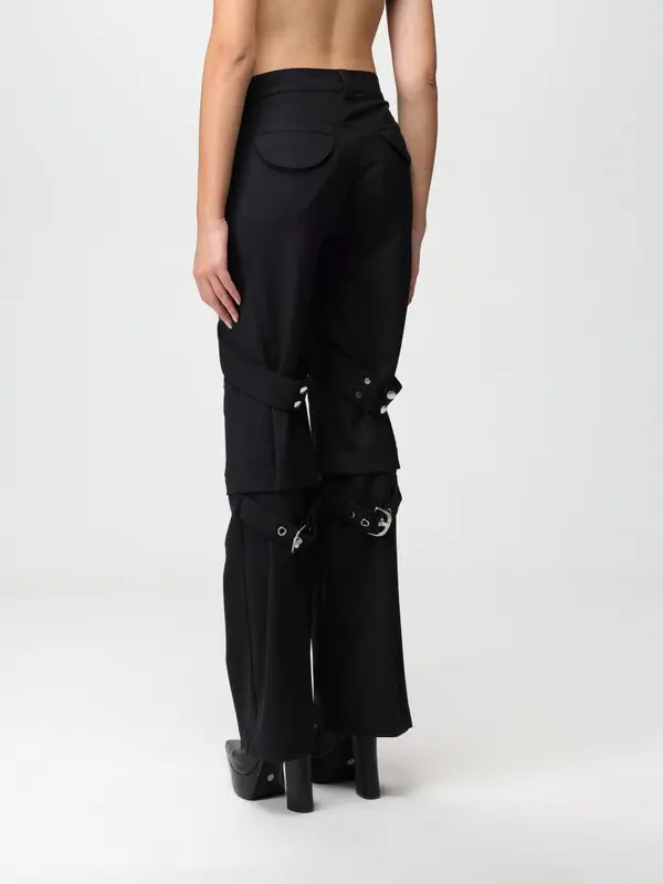Off-White Buckled Cargo Pants - Black